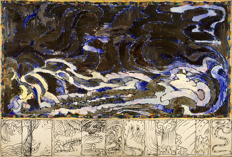 Art Absolument - Les expositions : Pierre Alechinsky. Marginalia ...